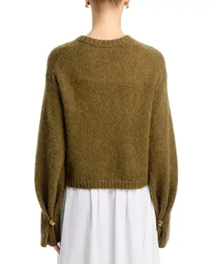 BY MALENE BIRGER Cierrou Soft Crewneck Cardigan