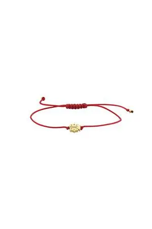 SYDNEY EVAN Tiny Ladybug Cord Bracelet