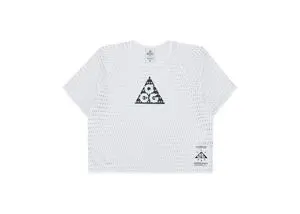 Nike Radical Airflow Drifit Short Sleeve Trail Running Top - White Anthracite