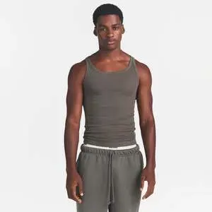 SKIMS Rib Tank Top 3 Pack | Black | Large | Cotton
