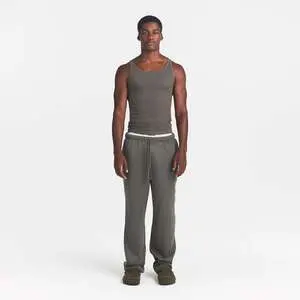 SKIMS Rib Tank Top 3 Pack | Black | Large | Cotton