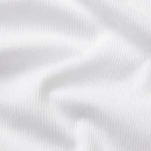 SKIMS Rib Henley | White | | Cotton
