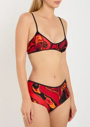 Emilio Pucci Printed Bikini Briefs