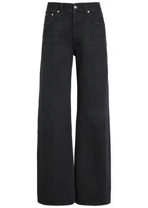 ARMARIUM Luke Wide-leg Jeans - Black