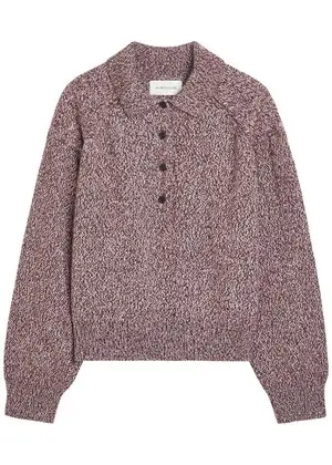 ARMARIUM Giordana Cashmere Polo - Light Brown