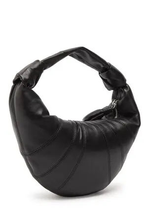 LEMAIRE Fortune Croissant Mini Leather Top Handle Bag