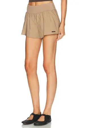 SKIMS Woven Cotton Short