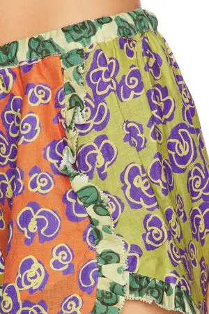 ALEMAIS Patty Spliced Short - Multi