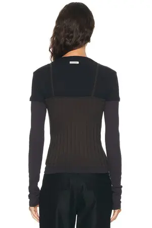 Acne Studios Ersilia Jersey T-shirt - Black