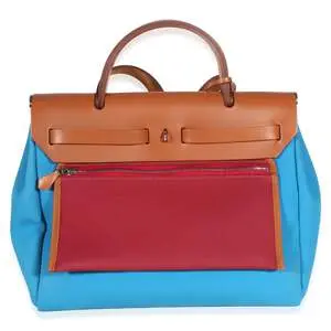 Hermès Herbag Zip 31 Bag - Blue