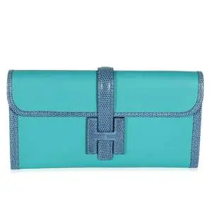 Hermès Swift Lizard Jige Elan Touch 29 - Blue
