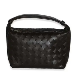 Bottega Veneta Fondant Nappa Intrecciato Calfskin Wallace - Brown