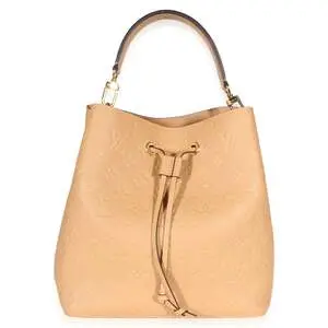 LOUIS VUITTON Arizona Monogram Empreinte Neonoe Mm Shoulder Bag - Tan