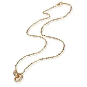 Cartier Yellow Gold Diamond Love Necklace