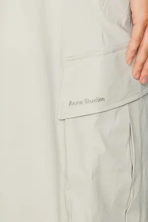 Acne Studios Pama Light Twill Cargo Trousers - Light Grey