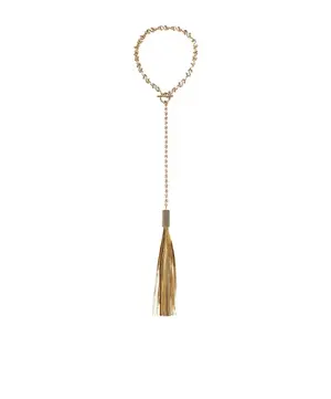 Sportmax Tasseled Pendant Necklace