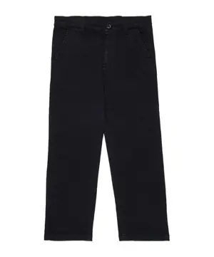DIESEL® Embroidered-logo Trousers - Black
