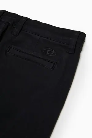 DIESEL® Embroidered-logo Trousers