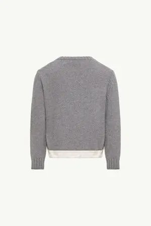Moncler Wool Cashmere Knit Sweater