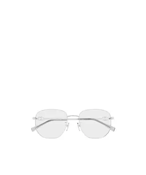 Gucci Geometric Frame Glasses - White