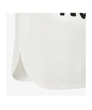 Fendi Noi Printed V-neck T-shirt - White