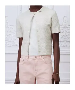 Dior Short-sleeved Cardigan