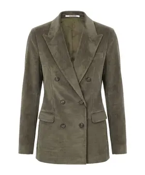Tagliatore Double-breasted Long-sleeved Jacket - Green