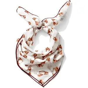EIGHTEEN FORTY TWO Chiffon Scarf - Collie