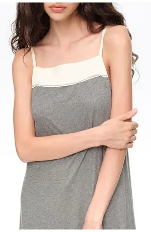 Bimba Y Lola A-line Two-material Midi Dress