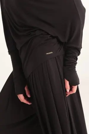 TRISKEL Stellar Asymmetric Drape Top