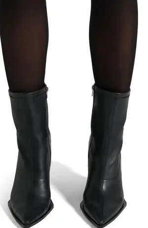 Manière De Voir The Eiffel Heeled Leather Boot