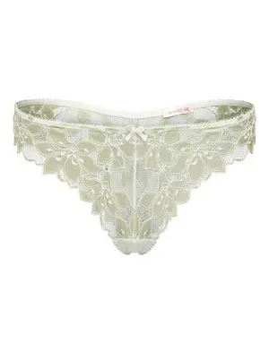 ADORE ME Mellody Brazilian Panties - Light Green