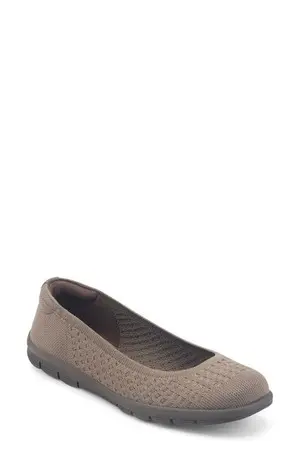 Easy Spirit Riona Ballet Flat - Medium Brown