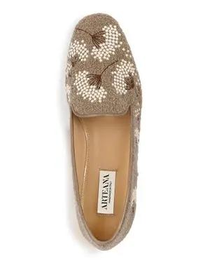 ARTEANA Alea Smoking Slipper - Beige