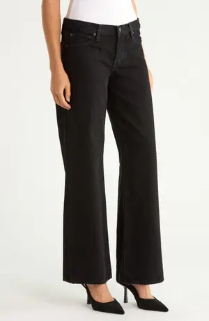 FRAME The Pixie High Waist Bootcut Jeans