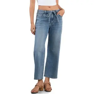 Hint Of Blu Cropped Bottoms For Women