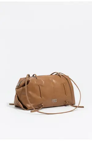 Bimba Y Lola Leather Lolita Shoulder Bag - Honey
