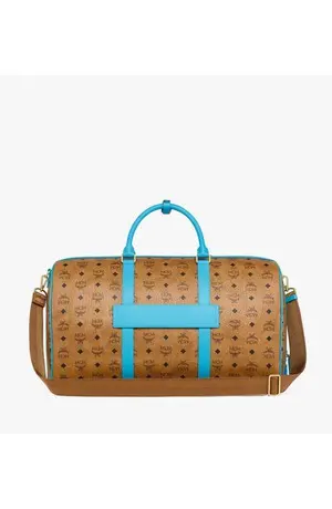 Mcm X We The Best Ottomar Weekender Bag In Visetos
