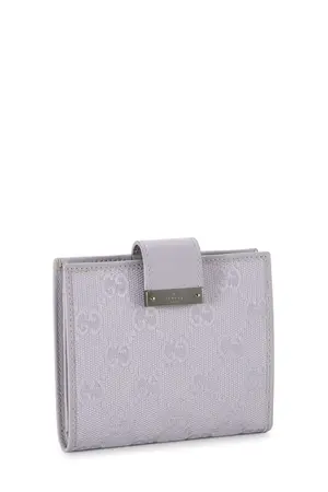 Gucci Gg Canvas Compact Wallet