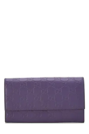 Gucci Ssima Continental Wallet