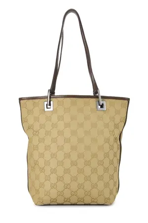 Gucci Original Gg Canvas Bucket Shoulder Bag - Beige