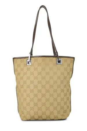 Gucci Original Gg Canvas Bucket Shoulder Bag