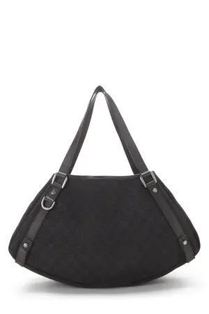 Gucci Gg Monogram Tote Bag - Brown