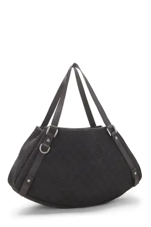 Gucci Gg Monogram Tote Bag - Brown