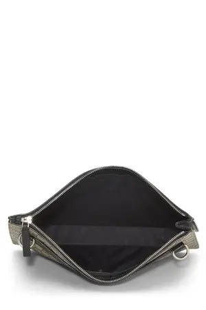 Gucci Original Gg Supreme Canvas Web Slim Messenger
