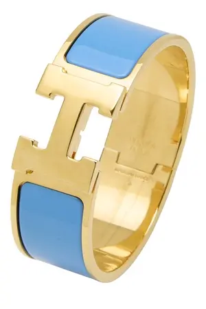 Hermès Clic Clac H Pm Bracelet - Blue