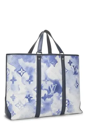 LOUIS VUITTON Watercolor Monogram Tote - Blue