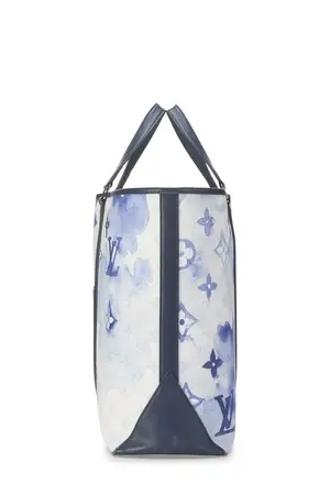 LOUIS VUITTON Watercolor Monogram Tote - Blue