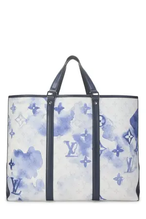 LOUIS VUITTON Watercolor Monogram Tote - Blue