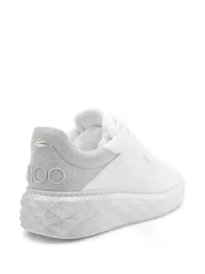 JIMMY CHOO Diamond Maxi Glitter-detail Sneakers